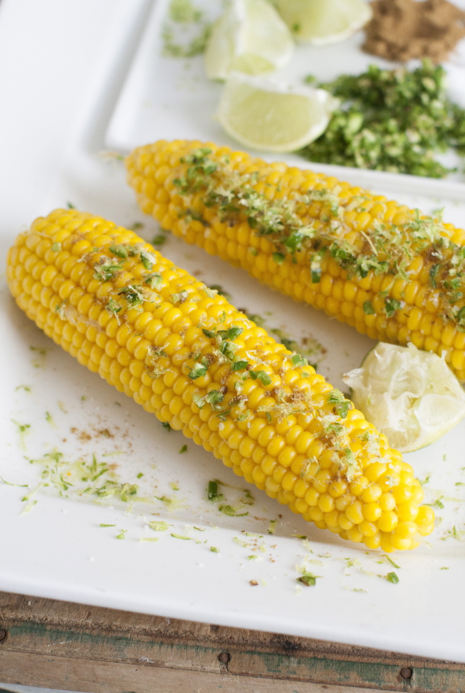 Ten fresh ways to dress corn on the cob