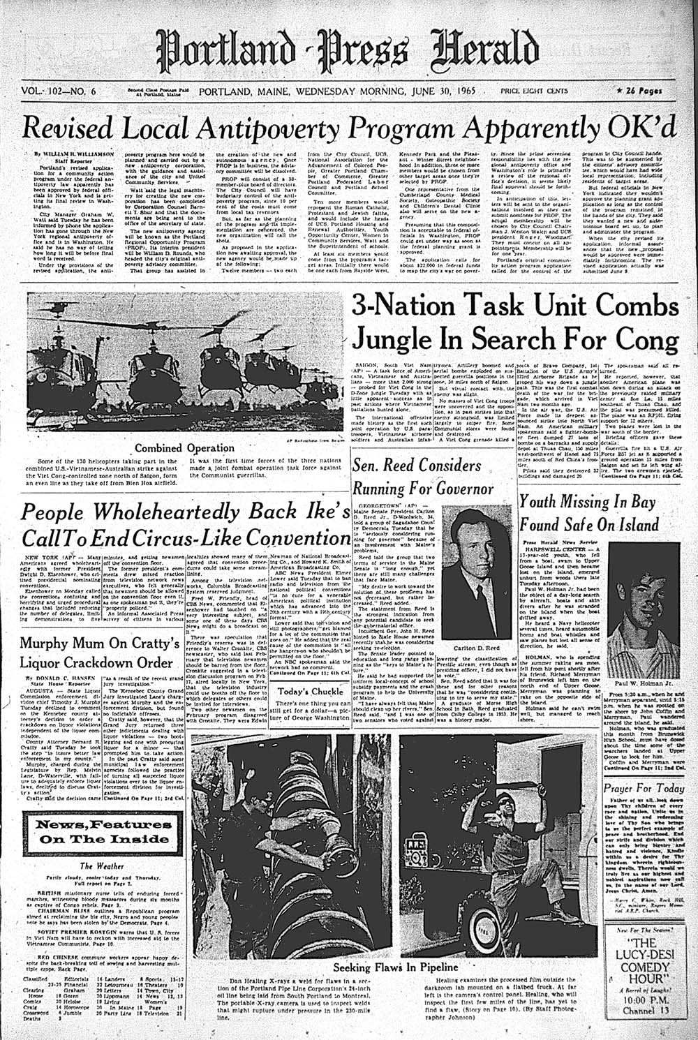 50 years ago today: June 30, 1965
