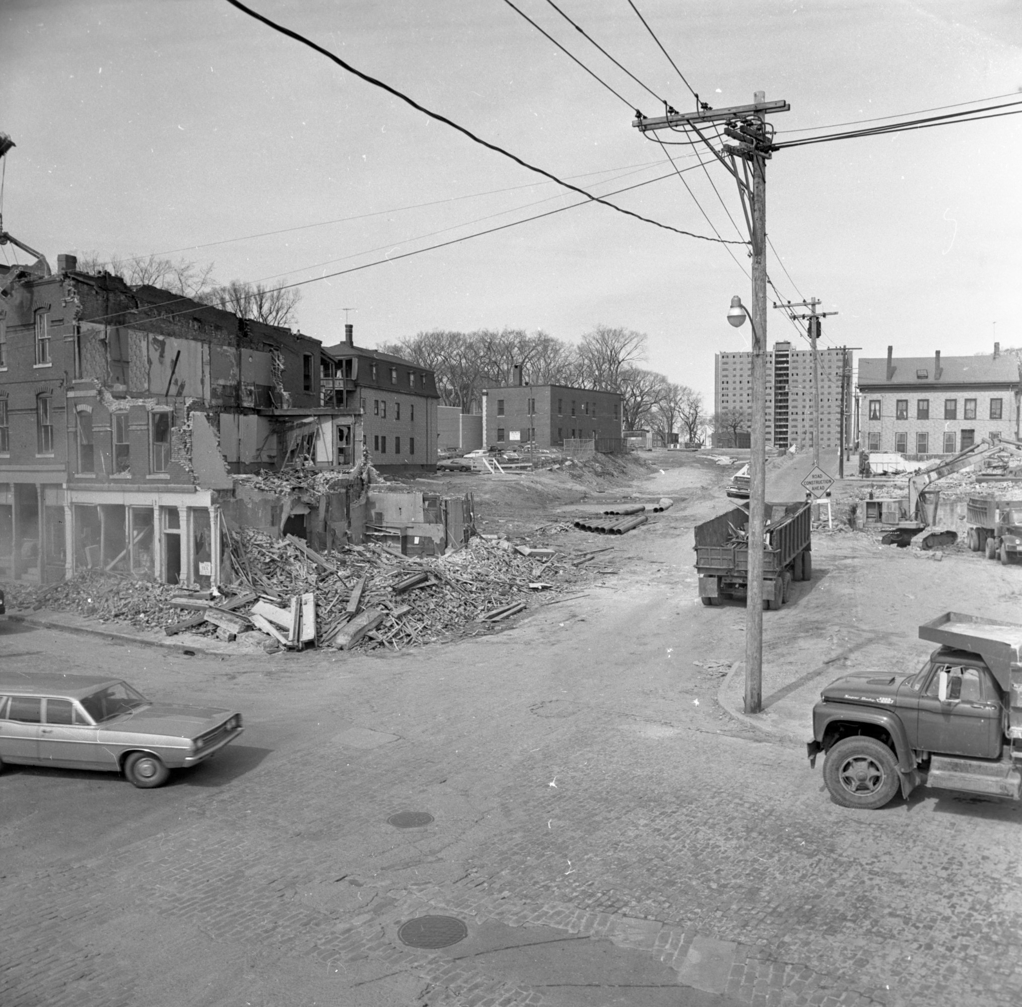 Flashback: Franklin Street’s path of destruction, 1969