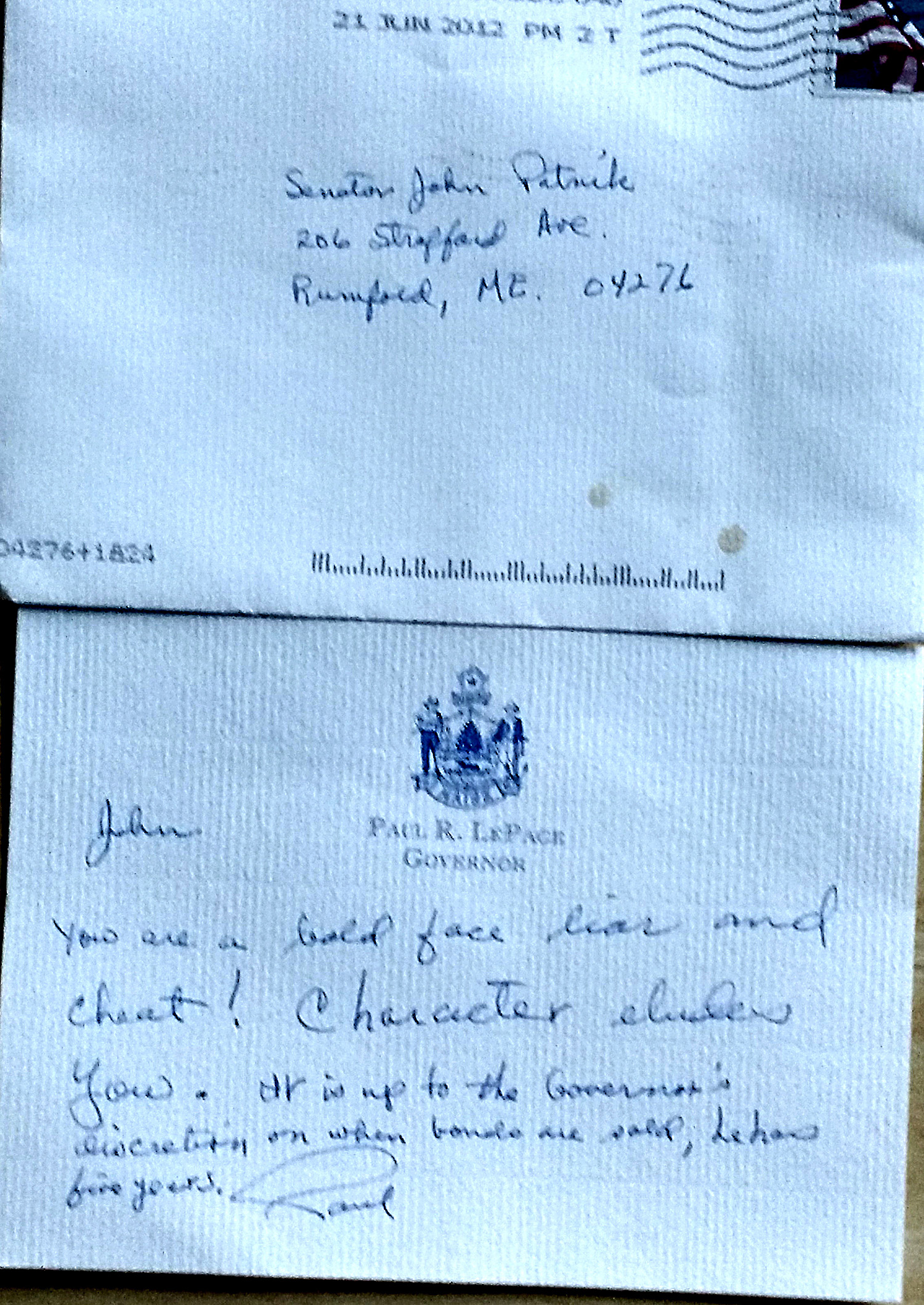 The governor’s blunt letters may make headlines, but not history ...