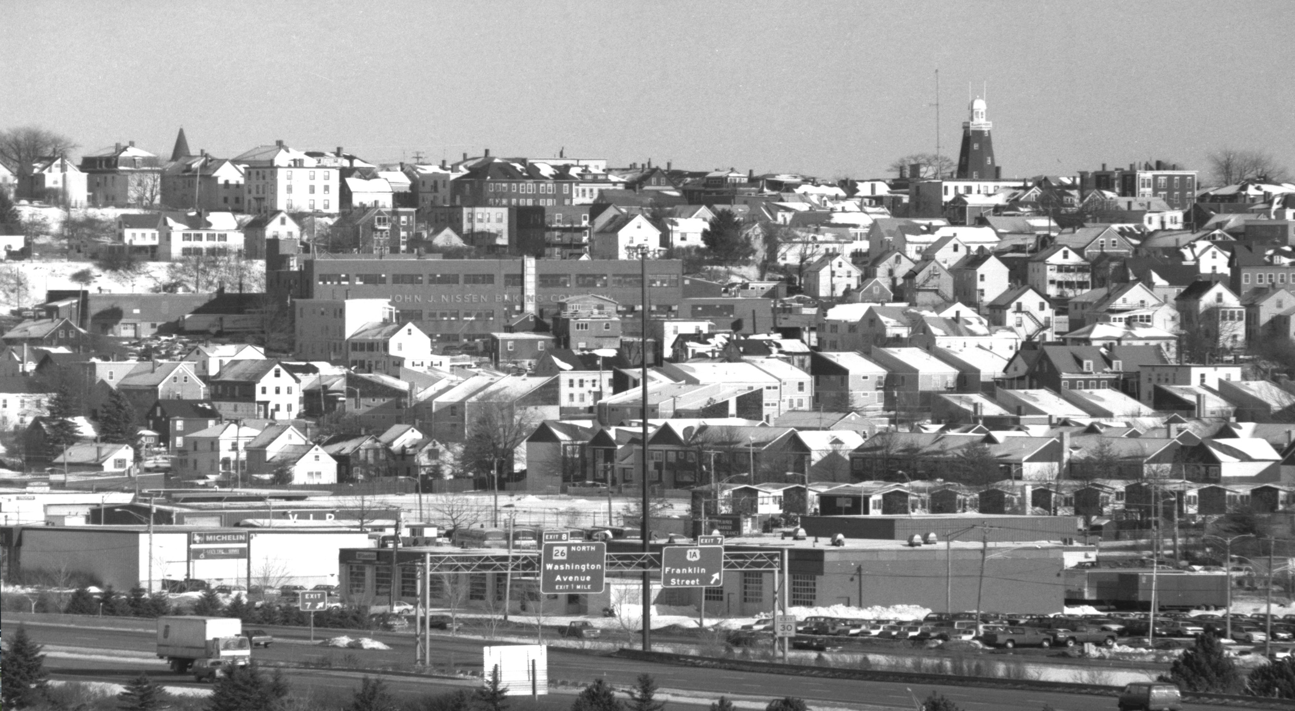 Flashback: Munjoy Hill in 1990 and 2015