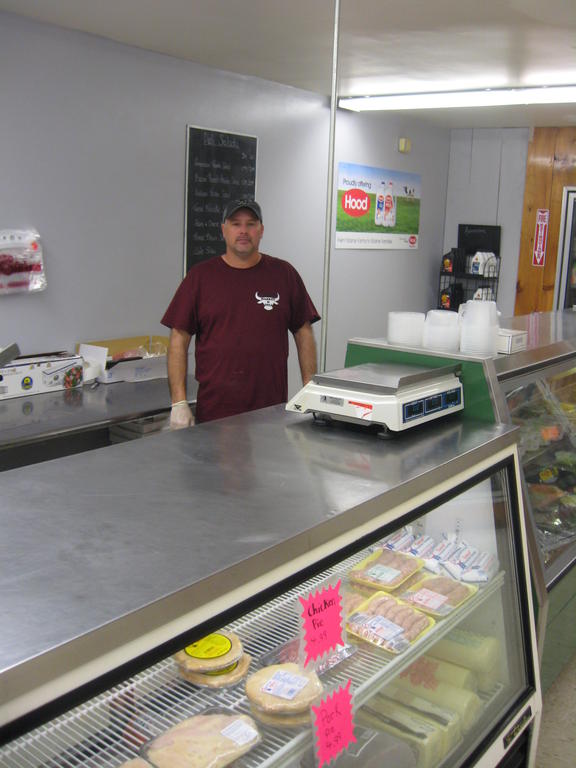 At Gorham market, new owners – but familiar bull
