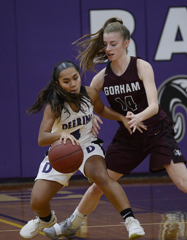Deering girls no match for Holmes, Gorham