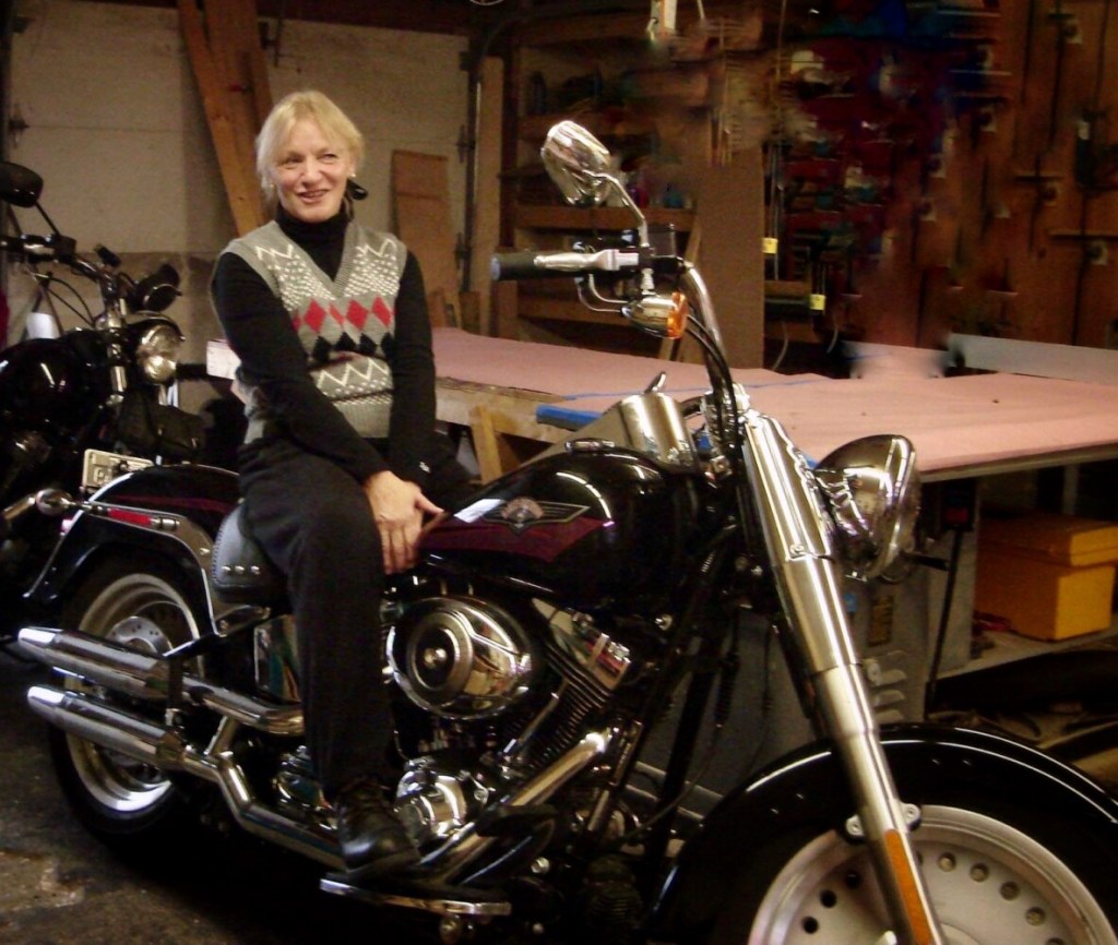 Nancy Riggs Robart, Kennebunk: Skimming the powder, then hitting the road
